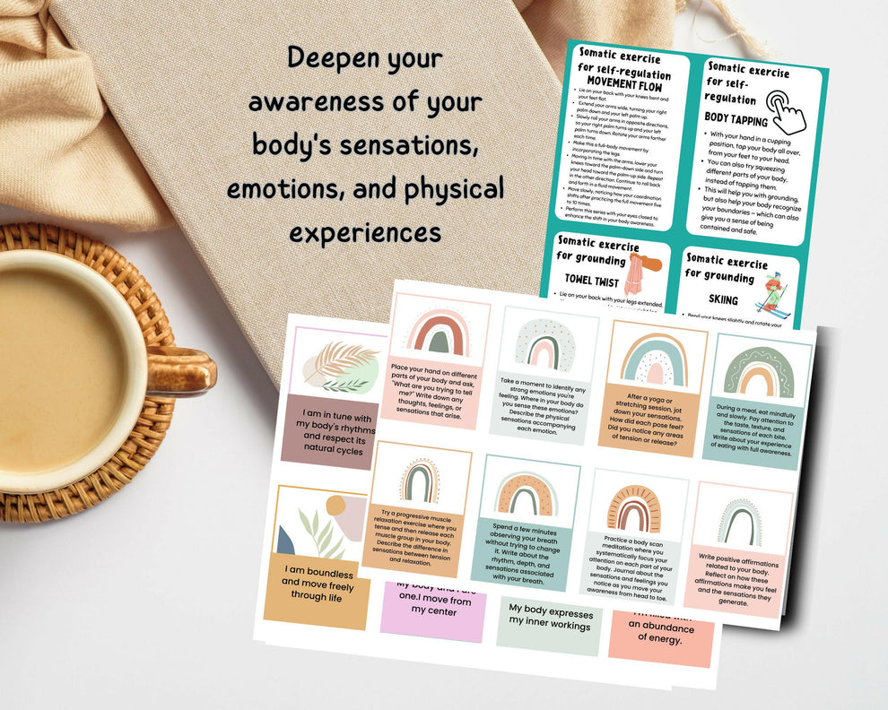 Somatic Awareness Toolkit: Flashcards & Exercises – TherapywithCT