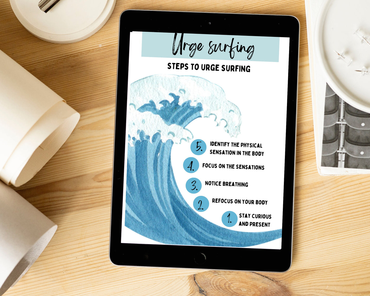 Urge Surfing & Substance Use Toolkit: Recovery & Regulation – TherapywithCT